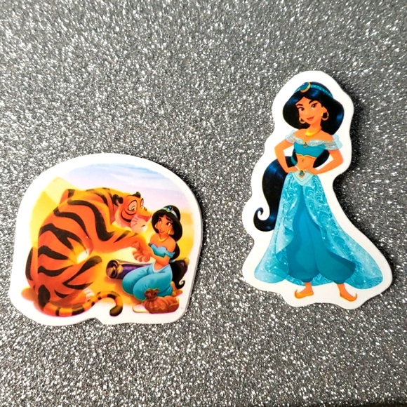 Disney | Design | 10 Disney Aladdin Waterproof Sticker Jasmine | Poshmark